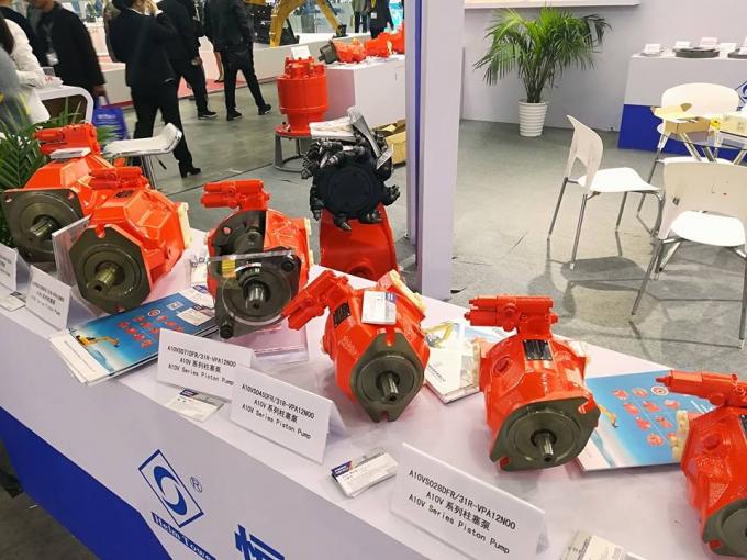 A10V Pressure Compensated Piston Pump , Radial Loading High Pressure ...