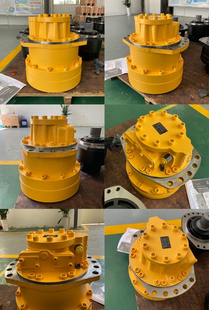 Poclain Mk35 Hydraulic Piston Motor For Volvo Road Roller Final Drive Motor