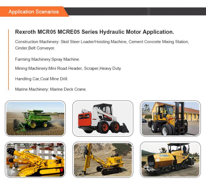 Poclain MS50 High Pressure Hydraulic Motor For Construction Mining ...